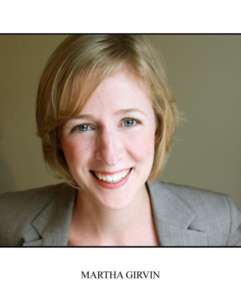 Nominee Interview Series: Martha Girvin » My Theatre | My Entertainment ...